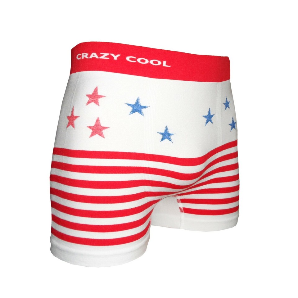 Crazy Cool Men's Nylon Seamless Boxer Briefs Underwear 6-Pieces Pack | eBay