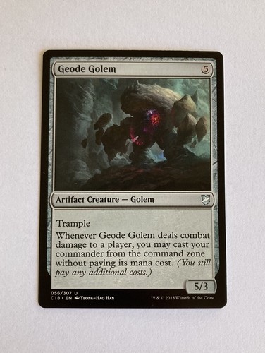 Geode Golem - MTG - NM - Commander 2018 - Magic The Gathering | eBay