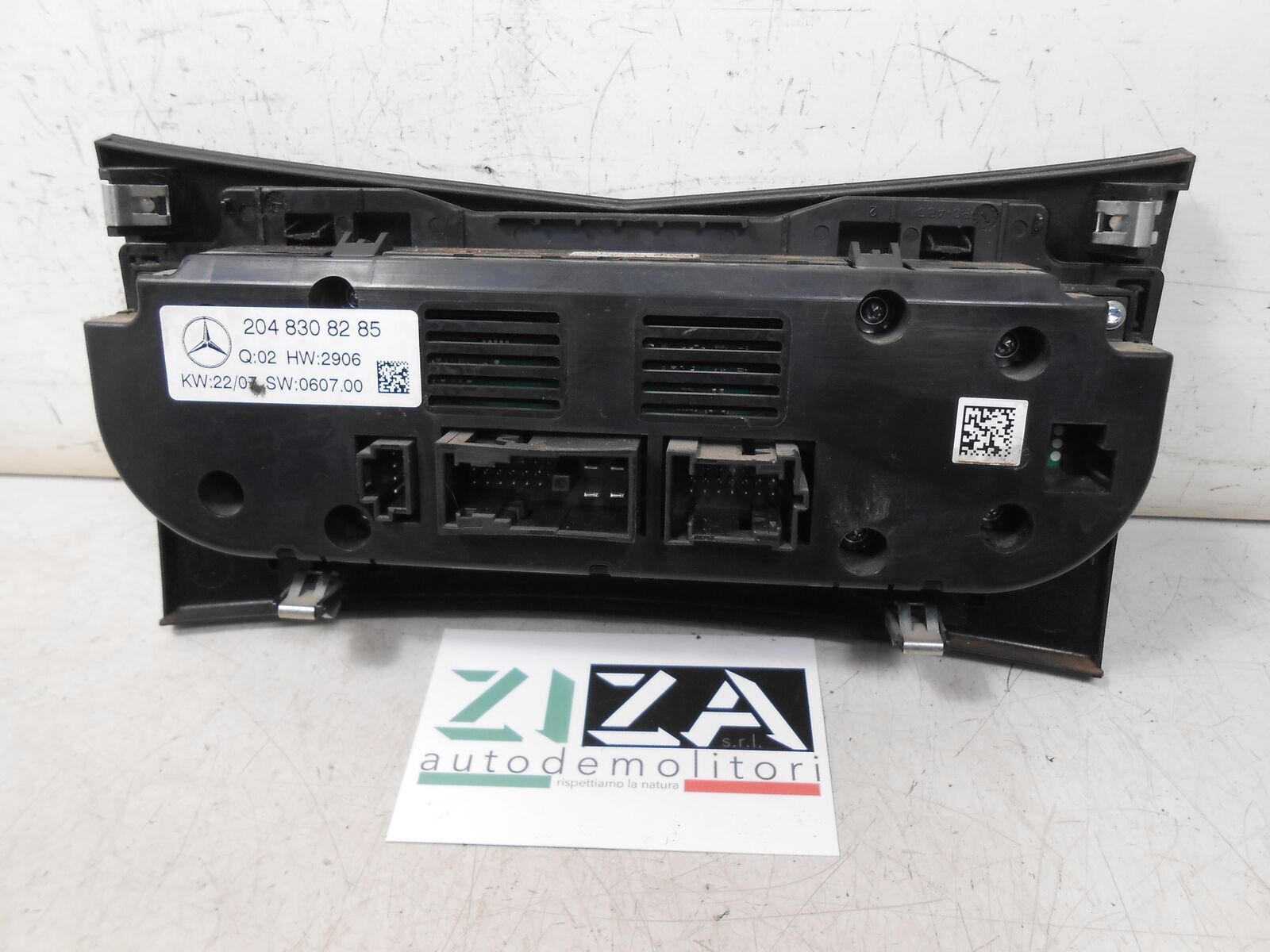 Centralina Comando Clima Automatico A/C Mercedes W204 2008 2048308285 ...