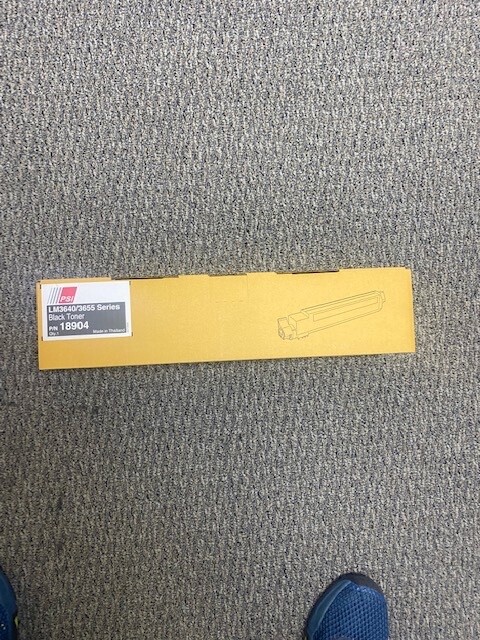PSI LM3640/LM3655 Black Toner 18904 - NEW OEM | eBay