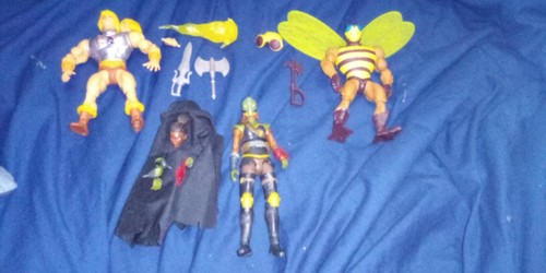 MOTU Origins: Battle Armor He-Man, Buzz-Off / Masterverse: Andra ...