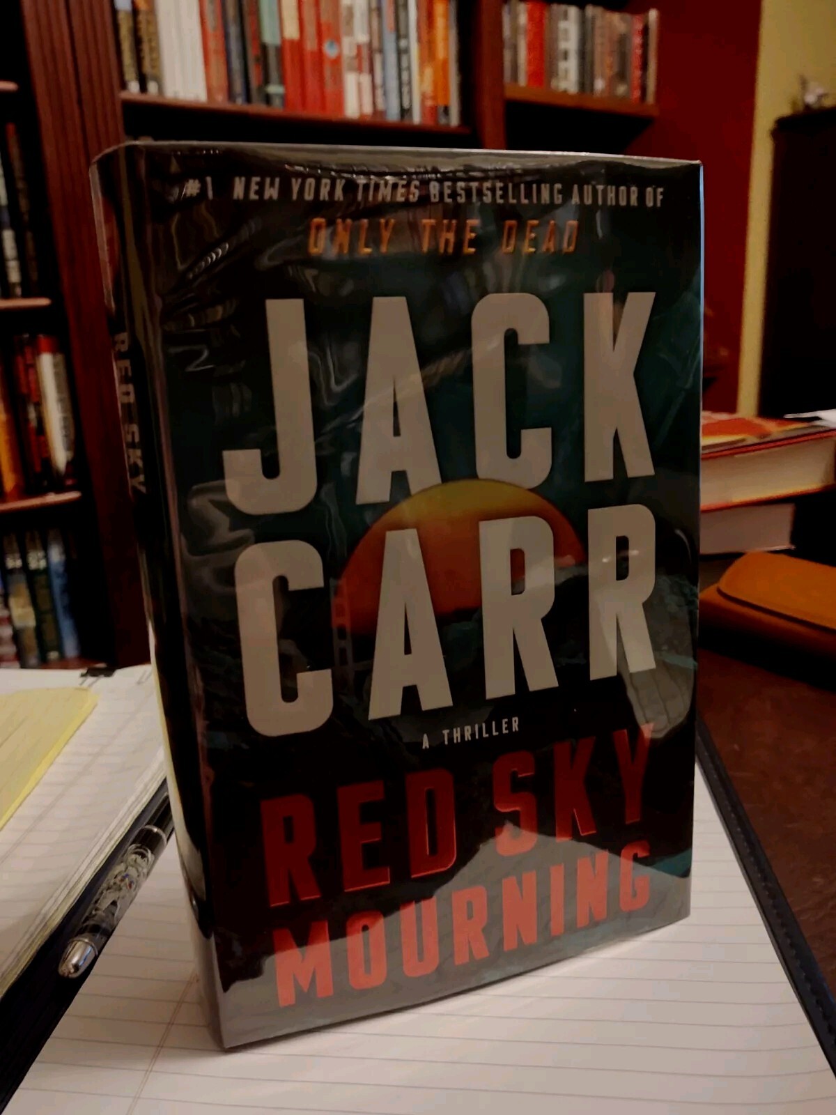 Red Sky Mourning Jack Carr Signed Shot First Limited Edition | eBay