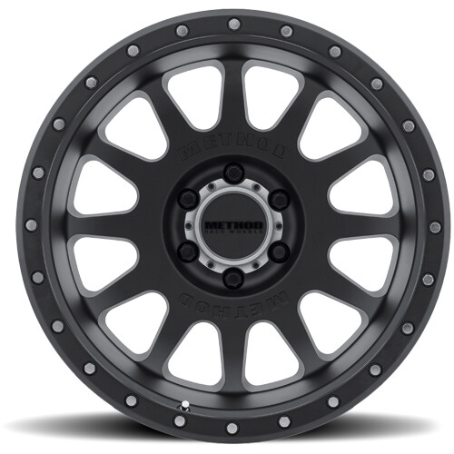 (Set of 4) Method MR605 NV 20x9 6x135 -12mm Matte Black Wheels Rims 20 ...