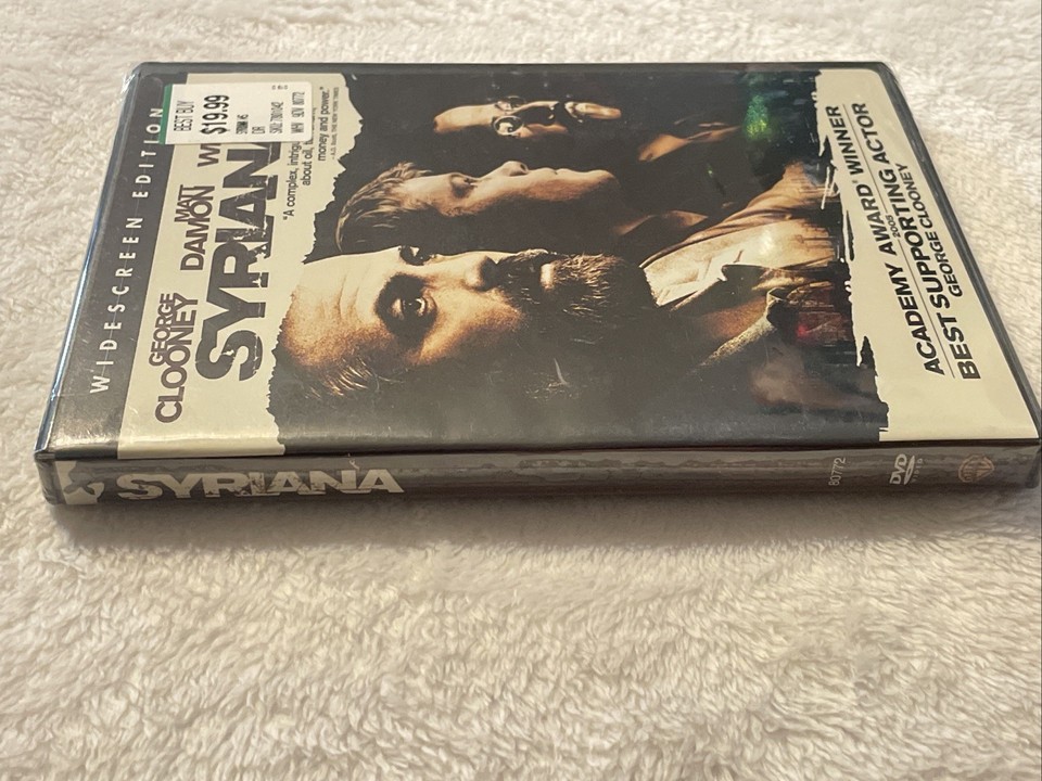 Syriana DVD Widescreen Edition ~ George Clooney Matt Damon 12569807723 ...