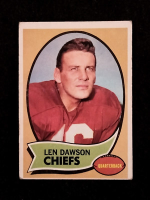 1970 TOPPS LEN DAWSON #1 KANSAS CITY CHIEFS H.O.F. (SEE CONDITION) | eBay
