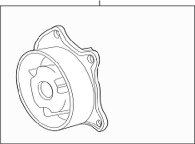 16100-39466 Toyota Pump assy, engine water 1610039466, New Genuine OEM ...