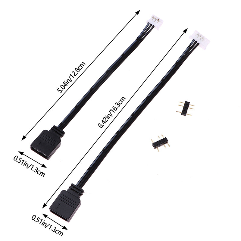 Fan Controller 5V 3 Pin To 6Pin 4Pin Transfer Adapter Cable 5V ARGB 3P ...