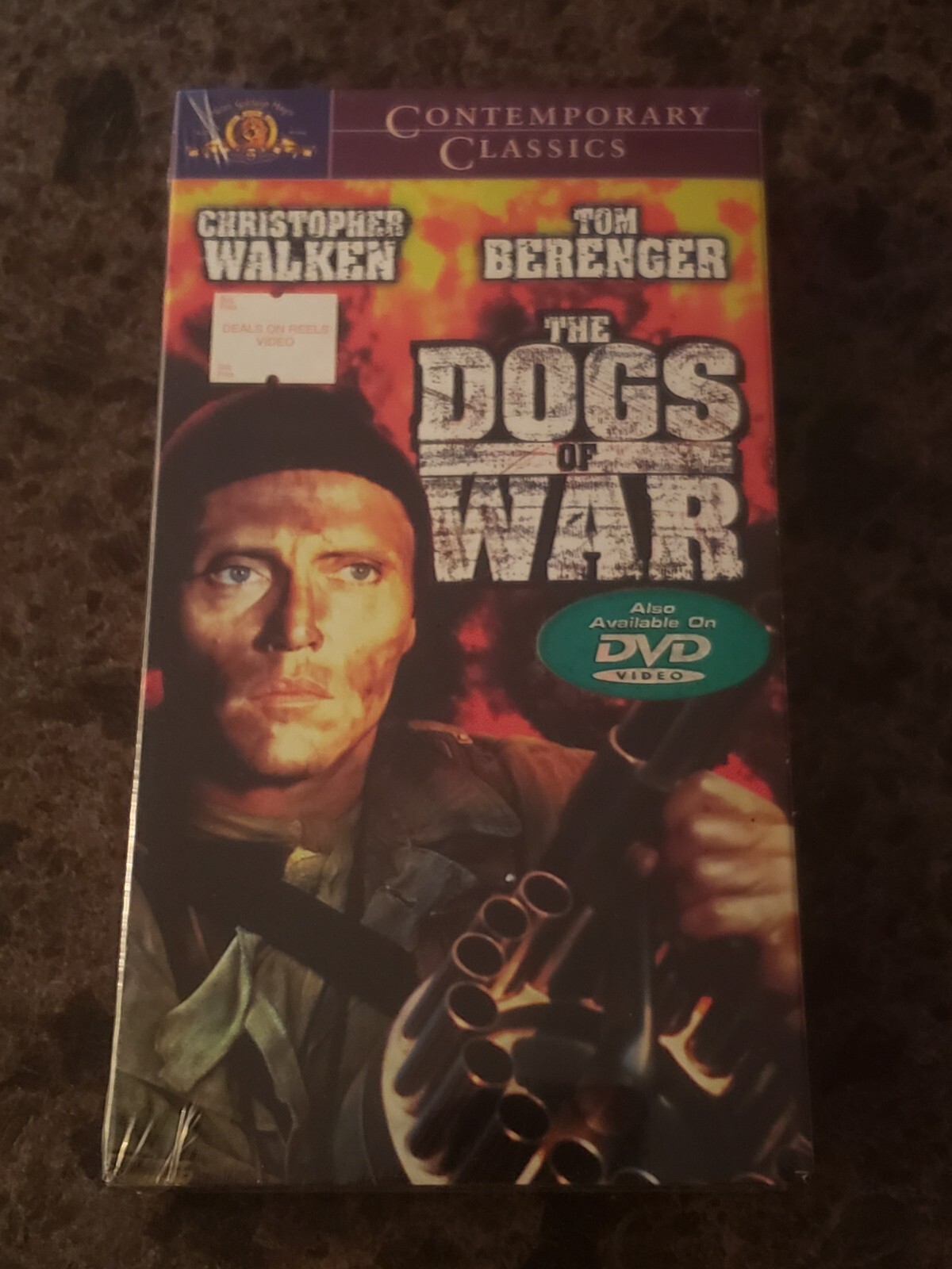 BRAND NEW The Dogs Of War (VHS; 1998) Christopher Walken RARE Sealed ...