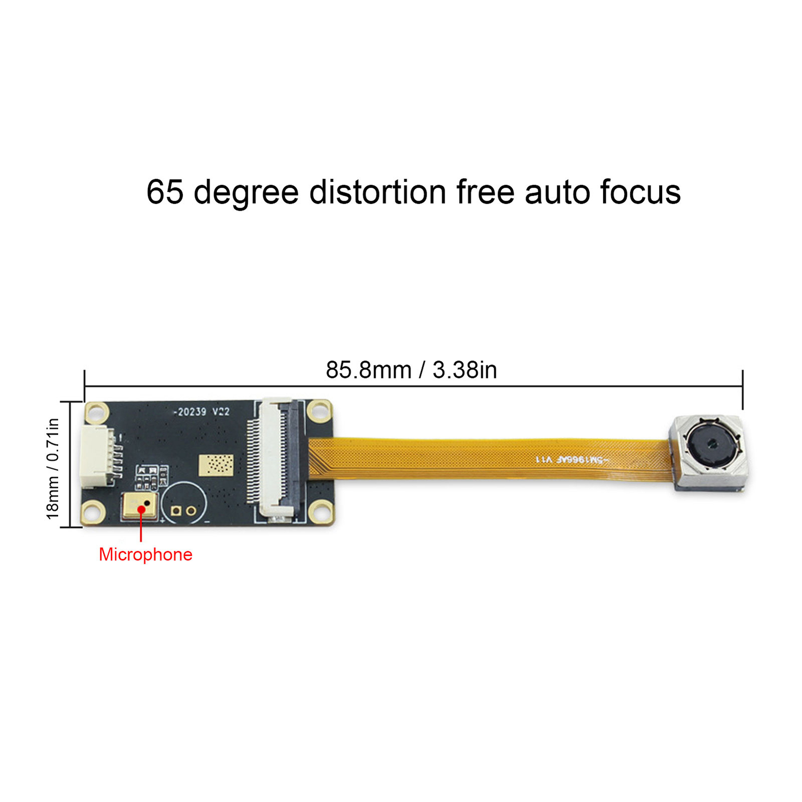 HD USB Camera Module Autofocus OTG USB2.0 Video Webcam Board OV5640 5MP ...