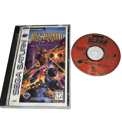 Vintage Sega Saturn Off-World Interceptor Extreme 1 Player Video Game 1995 AK68 | eBay