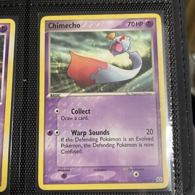 Pokémon TCG Chimecho EX Emerald 12/106 Regular Rare | eBay