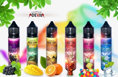 VAPOUR DEVIL MALAYSIAN 50ML 0MG E-LIQUID VAPE JUICE BUY 2, GET 1 FREE ...