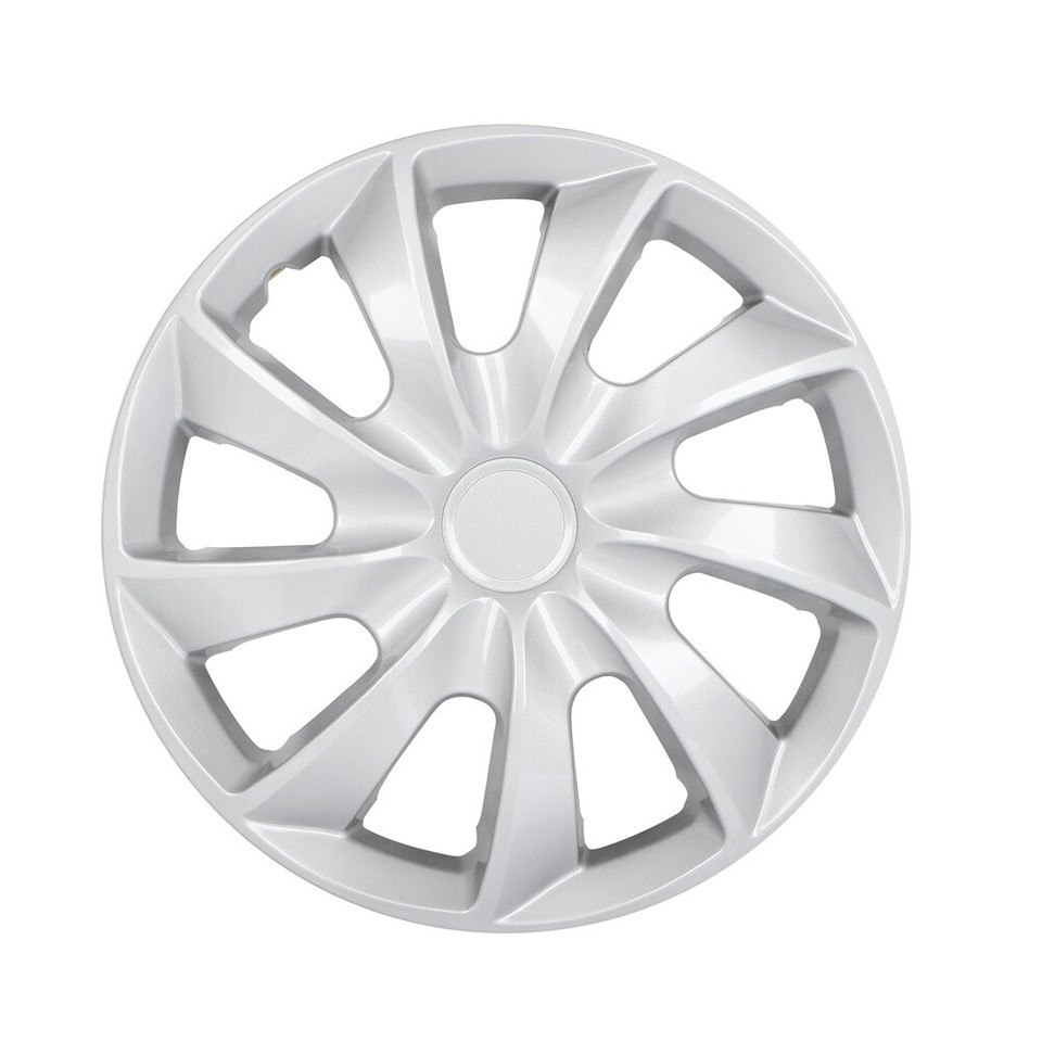 16 inch Set of 4 Silver Wheel Hub Caps For R16 Tires Wheel Rim Covers ...