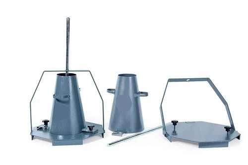 Slump Cone Test Apparatus Set Steel for Cements Concrete Testing ...