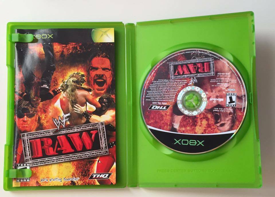 Microsoft XBOX WWF Raw (ORIGINAL VERSION & COMPLETE) 752919520031| eBay