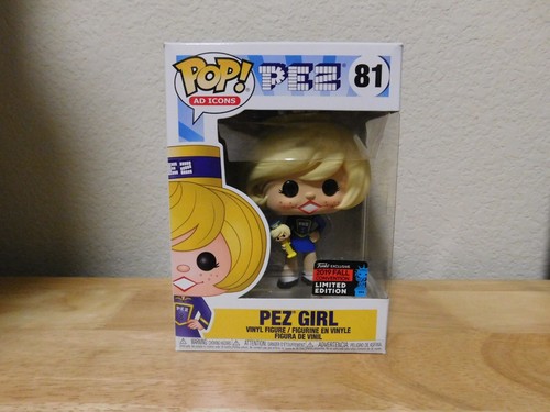 New Funko Pop Ad Icons Pez 2019 Fall Convention #81 Pez Girl vinyl figure | eBay