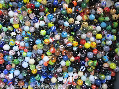 Marbles special collection 5/8" fancy mix marbles 2 pounds | eBay
