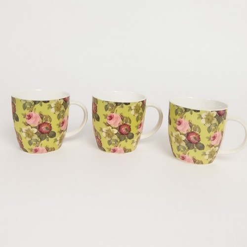 Set of 3 Queens by Churchill RHS PJ Redoute ‘Clematide’ Floral China ...