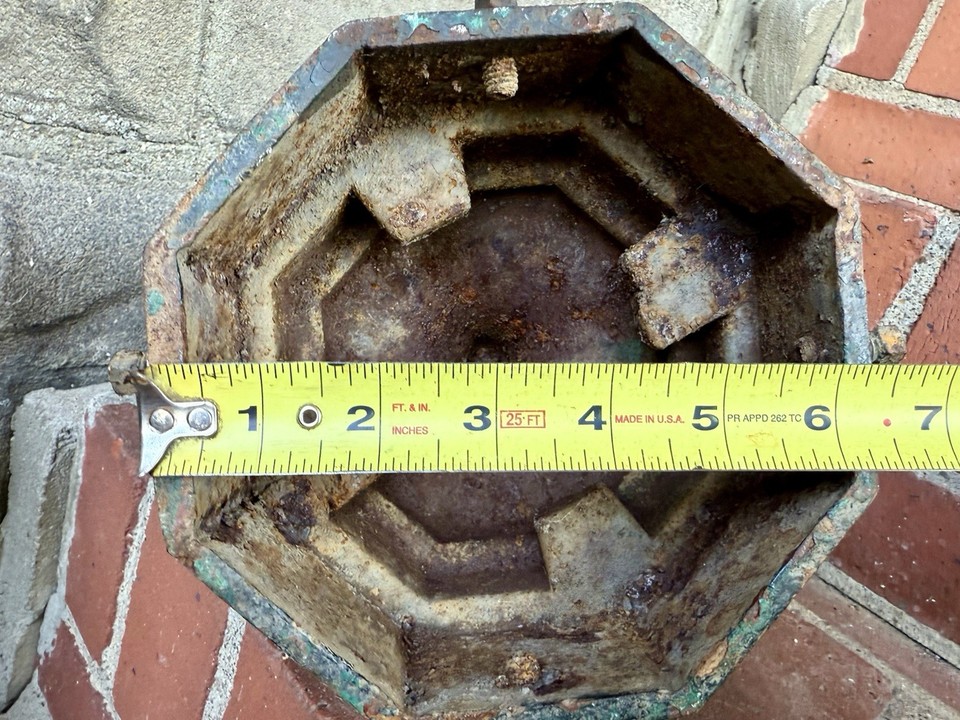 Rare Antique RAILROAD TRAIN BRIDGE POST FINIAL PINNACLE TOP CAST IRON ...