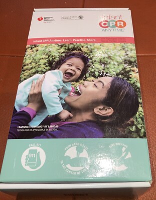 American Red Cross Infant CPR Anytime Kit with Inflatable Manikin New ...