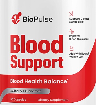 BioPulse Blood Health Balance & Support 30 Capsules of Genuine Bio ...