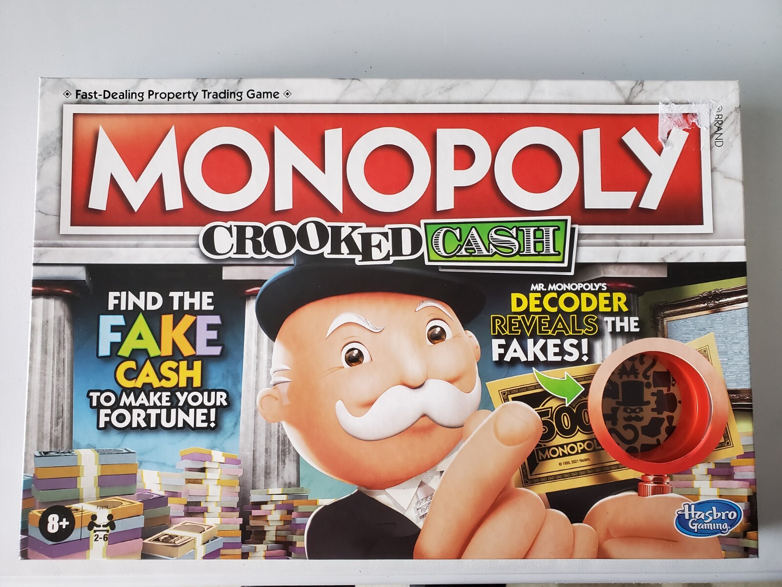 Monopoly Crooked Cash Board Game with Decoder Hasbro 195166129914| eBay