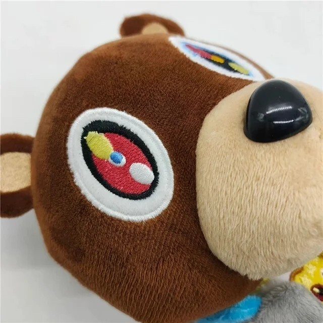 30cm Kanye Dropout Bear Plush - Kanye West Graduation, Soft Stuffed Toy ...