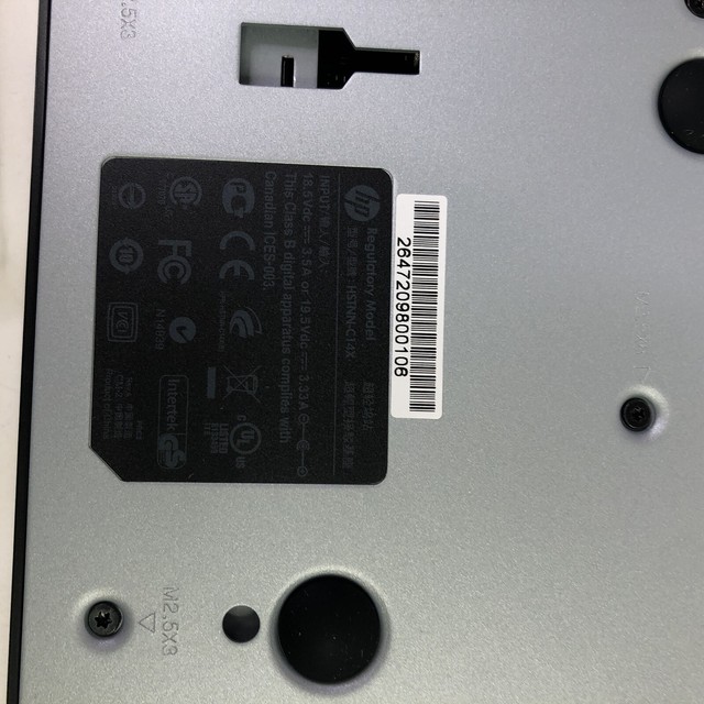 HP EliteBook Docking Station 2540 2540p Hstnn-c14x Vu895aa for sale ...