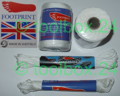 Genuine FOOTPRINT Braided / Twisted builders Bricklayers String Brick ...