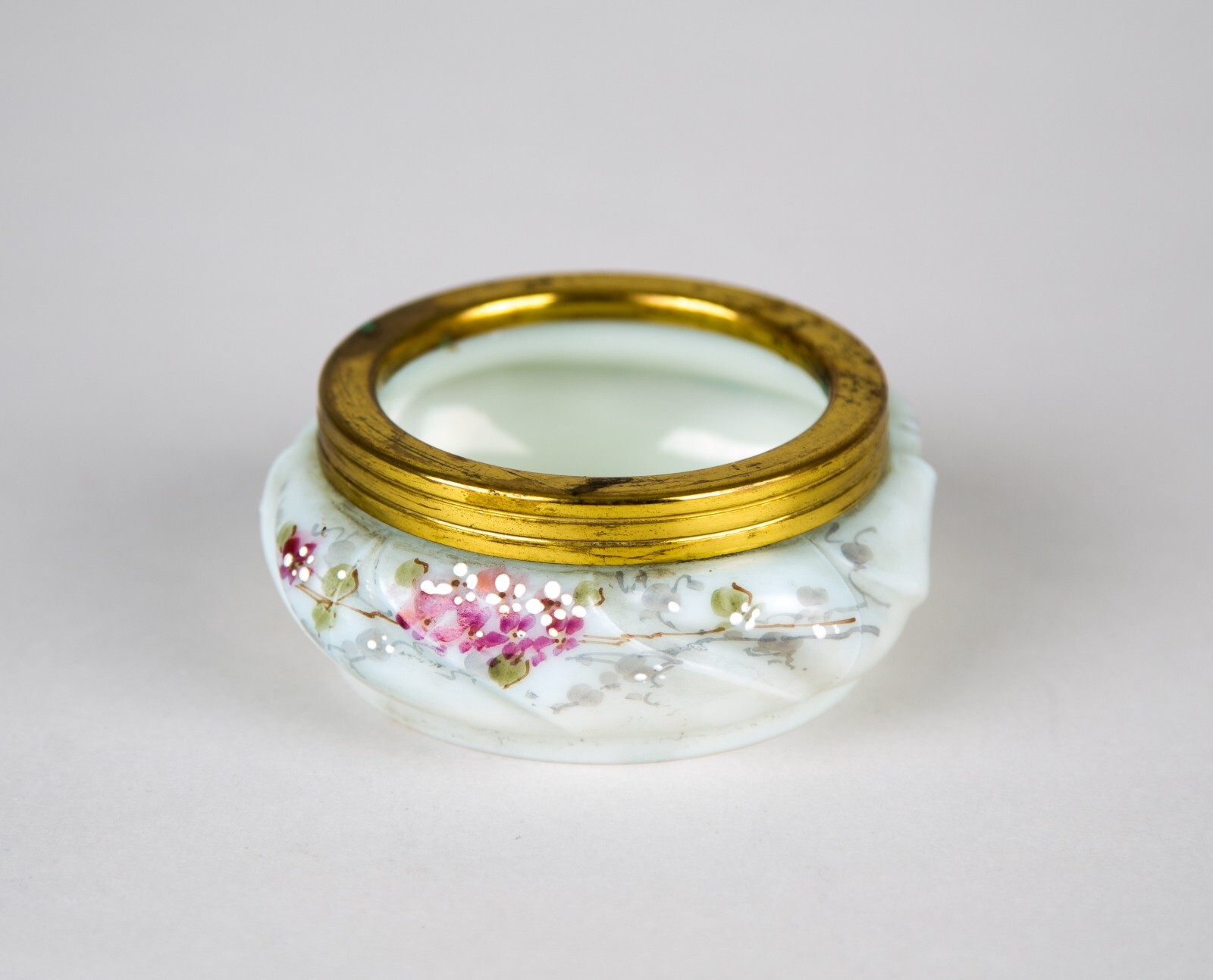 Antique CF Monroe Wave Crest Wavecrest Glass Pin Tray Open Trinket Dish ...