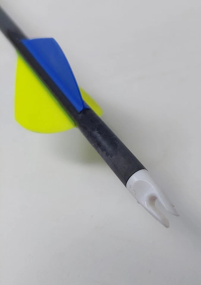 1 Dozen Carbon Express Wolverine 3050 28" Arrows w/ Vanes Nocks ...