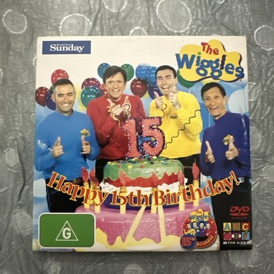 The Wiggles Happy 15th Birthday DVD Herald Sun *Free Post Within ...