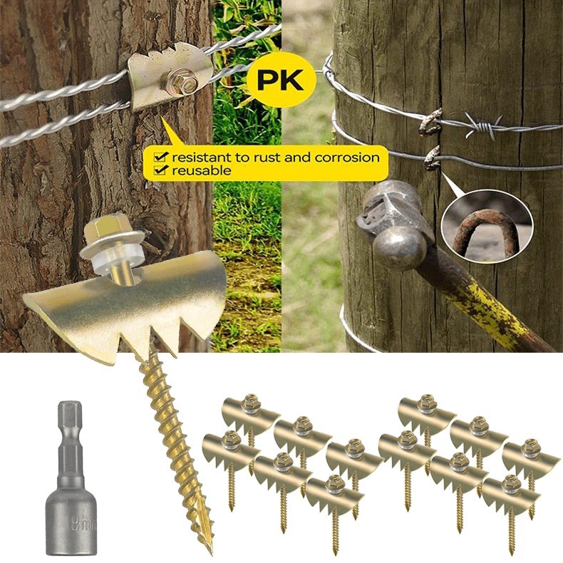 Wire Fencing Staples Staple Designed To Attach Barbed Wire Plain Wire ...