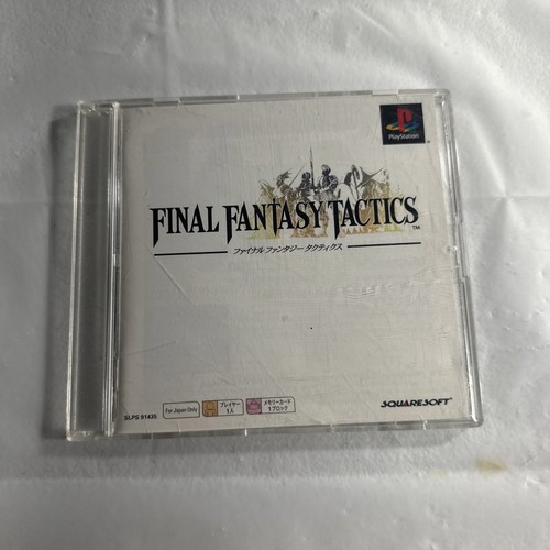 Final Fantasy Tactics For PlayStation 1 PS1 Japan Import | eBay