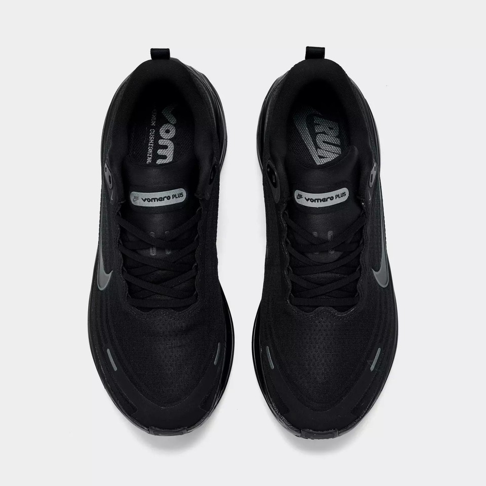 Men's Nike Vomero Plus ZoomX Cushion All Black Running Shoes 2025 NEW ...