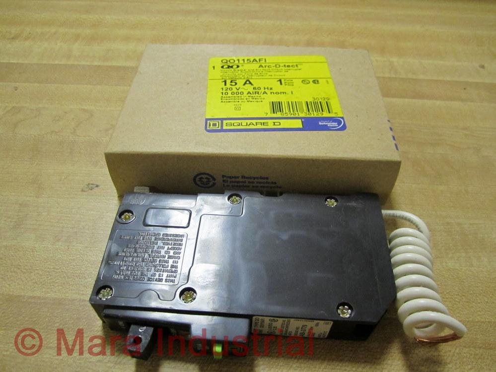Square D QO115AFI 120V Circuit Breaker for sale online | eBay