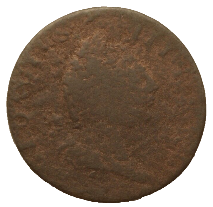 1773 Virginia Half Penny Cent Colonial Copper Coin Nice Date | eBay