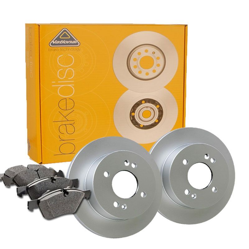 Genuine NAP Rear Brake Discs & Pad Set for Seat Arona TDi DGTA 1.6 (12/ ...