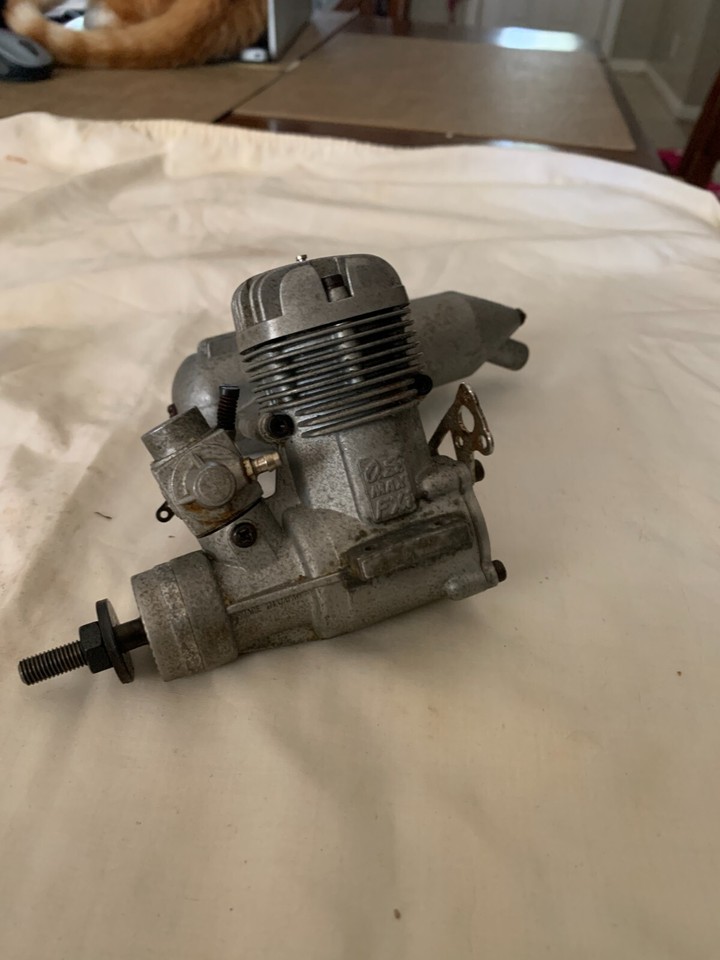 OS Max FXi 46 2 Stroke Glow RC Radio Control Airplane Engine Motor ...