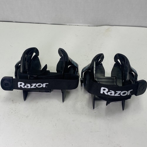 Razor Adjustable Jetts Heel Wheels for Kids or Adults Blue Green | eBay