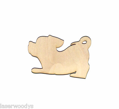 Puppy Dog Unfinished Wood Shape Cut Out PD6042 Crafts Lindahl ...