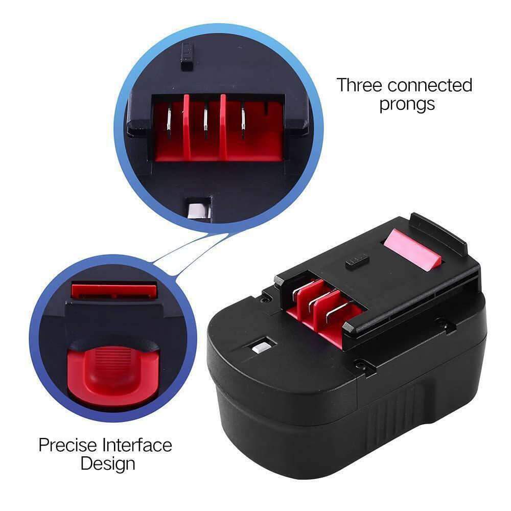 replacfor Black and Deck 3.6Ah Battery HPB14 FSB14 FS140BX A144EX A1714 ...