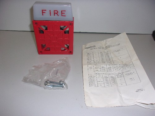 2 Wheelock 7002t-24 Horn Strobe 24vdc for sale online | eBay