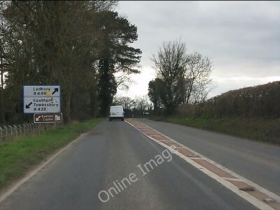 Photo 6x4 A449 approaching the A438 junction Ledbury The two route ...