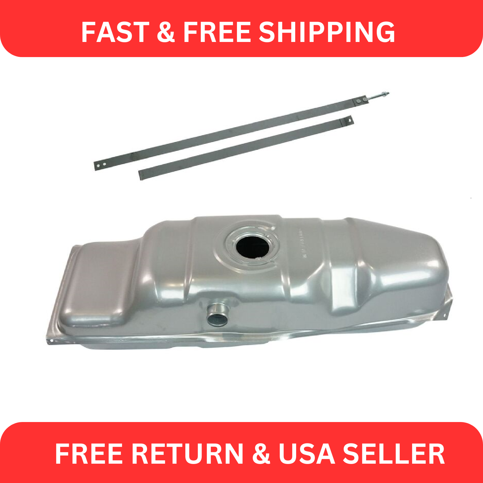 Fuel Gas Tank 20 Gallon w/ Strap Set for Chevy S10 GMC S15 Sonoma ...