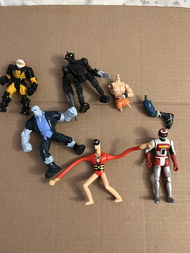 Random Action Figure Lot - 5 Figures Plus Parts - As Seen In Photos | eBay