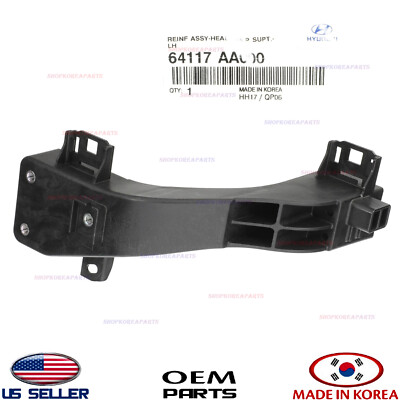 Genuine Radiator Support Panel Carrier LEFT Driver ⭐OEM⭐ Elantra 2021 ...