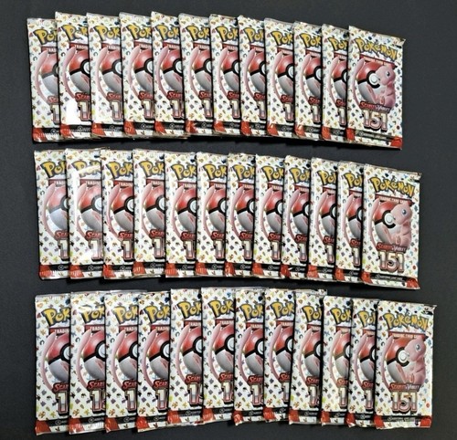Sealed Scarlet & Violet 151 (ENG) Booster Packs Pokemon -Lot of 36 ...