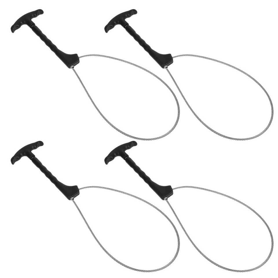 4 Pcs Pig Rope Set Farm Accessories Catcher with Self-Locking Mechanism ...