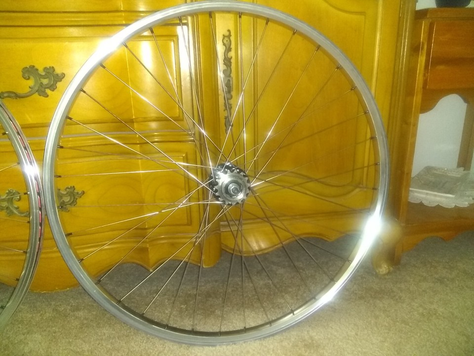 Brand new take offs 2018 big ripper WHEEL SET bmx SE BIKES quadangle ...